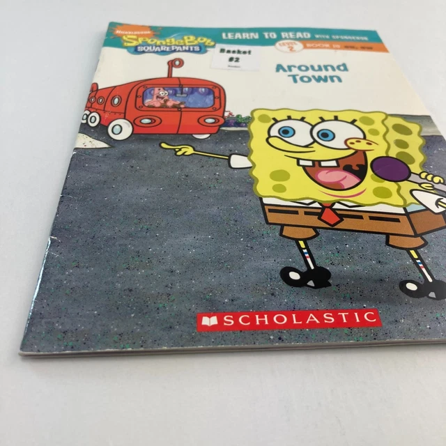 LEARN TO READ with Spongebob Level 2 Book 10 Around Town - Paperback £3 ...