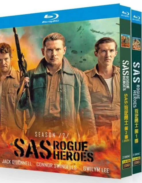 SAS: ROGUE HEROES Season 2 (2025) TV Series 2-Disc All Region Box Set ...
