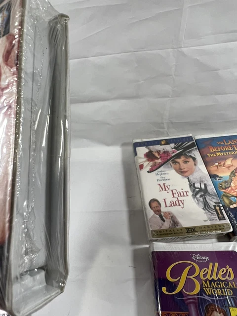 SEALED DISNEY VHS lot land before time Pocahontas jungle book my fair ...