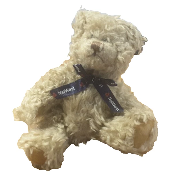 NATWEST BANK TEDDY Bear Plush Soft Toy £11.12 - PicClick UK