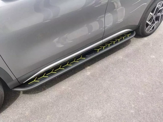 FIT PORSCHE CAYENNE 2019-2024 2025 Side Step Running Board Nerf Bar ...