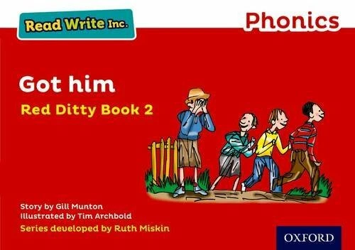 READ WRITE INC. Phonics: Red Ditty Book 2 Got Him by Munton, Gill ...