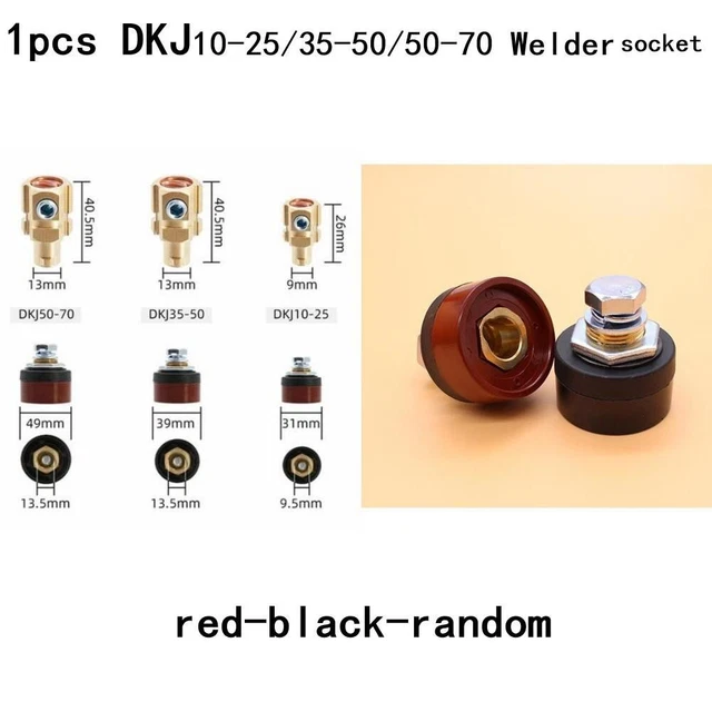 REVOLT WITH DKJ 102535505070 Quick Connector Welding Machine Socket ...