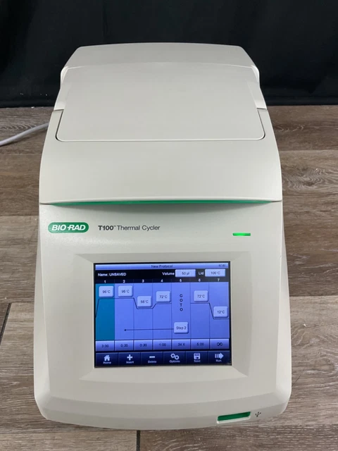 BIO RAD T100 96 Well Thermocycler PCR Genanalysesystem Touchscreen ...