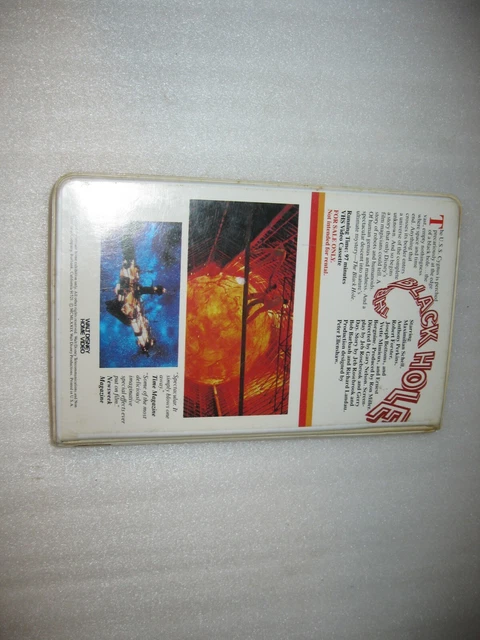 VHS THE BLACK Hole Walt Disney Home Video - Damaged cover EUR 13,65 ...
