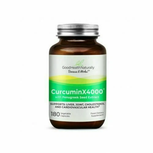 GOOD HEALTH NATURALLY Curcumin X4000 Mineral & Vitamin - 180 Caps £38. ...
