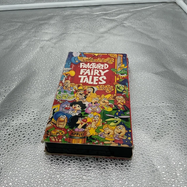 FRACTURED FAIRY TALES 1992 VHS Tested VHS 10 Animated Cartoons ...