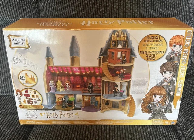 WIZARDING WORLD HARRY Potter Magical Minis Hogwarts Castle Play set £48 ...