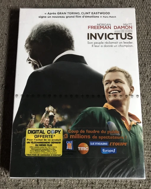 INVICTUS (DE CLINT Eastwood, avec Morgan Freeman, Matt Damon) DVD EUR 5 ...