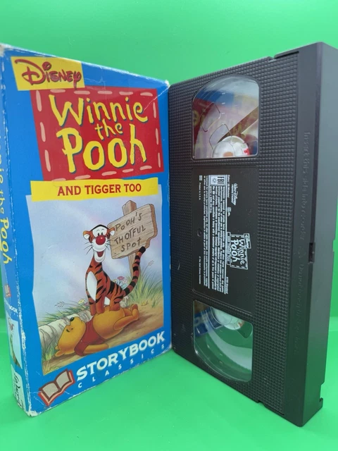 WINNIE THE POOH and Tigger Too - VHS (1991, Disney Storybook) £4.81 ...