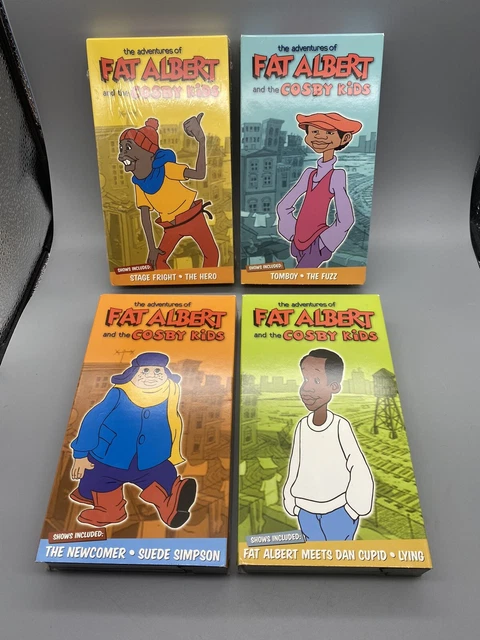 RARE FAT ALBERT and the Cosby Kids Cassette VHS Tape Cartoon Lot 4 £13. ...