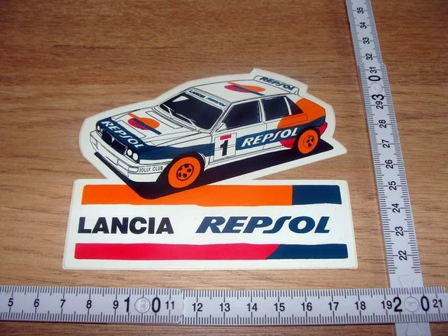 ORIG. STICKER - Lancia Delta HF Integrale Jolly Club Rally 1993 Carlos ...