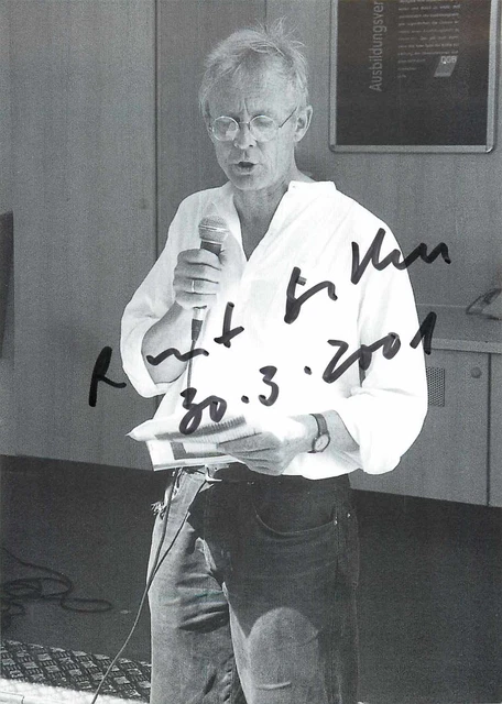 ROLF BECKER - - original Autogramm - - ca. 15x10cm - Autogrammkarte EUR ...