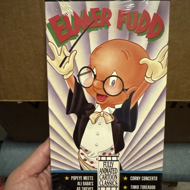 ELMER FUDD FULLY Animated Cartoon Classics (Vhs) Brand New Factory ...