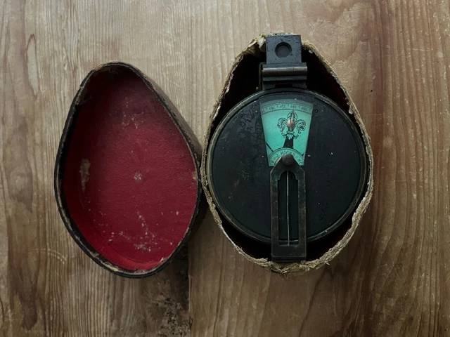 WW1 BRITISH ARMY Officers Compass/Clinometer By Watkins. J. Hicks ...