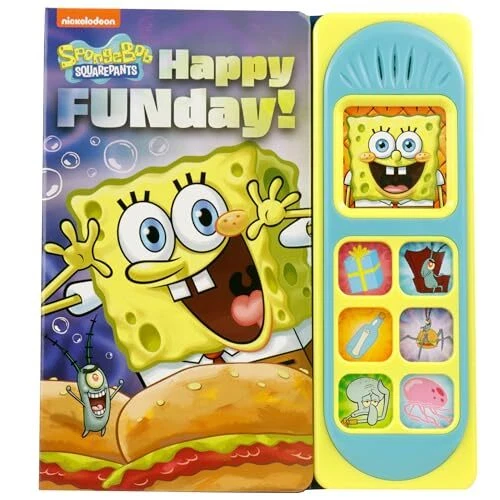 NICKELODEON SPONGEBOB SQUAREPANTS: Happy Funday! Sound Book by Pi Kids ...