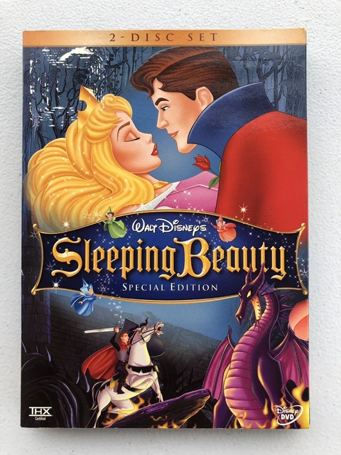 DISNEY PRINCESS DVD LOT Of 2 Cinderella & Sleeping Beauty Special ...