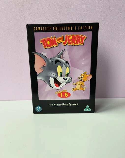 TOM AND JERRY - Complete Volumes 1-6 - DVD Collector's Edition Box Set £9.00 - PicClick UK