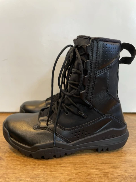 NIKE SFB GEN 2 8" Leather AO7507-001 Black Tactical Boots Mens 6🔥 £89. ...