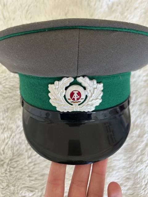 ORIGINAL OLD DDR Border Police cap NVA, size 57 from 1988 £21.51 ...