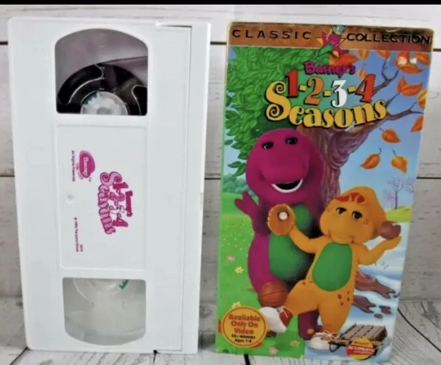 BARNEY & FRIENDS Classic Collection VHS Let's Play School Never Seen On ...