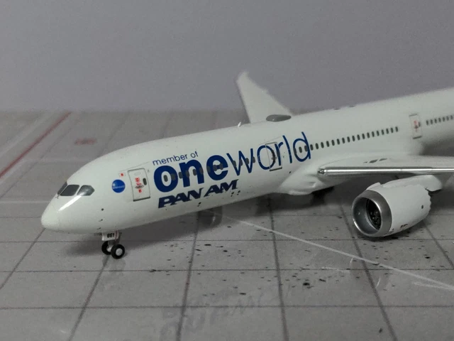 1:400 NG CUSTOM Pan Am B787-9 "Oneworld" $119.99 - PicClick CA