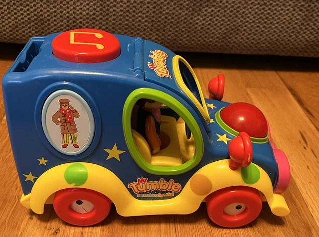 MR TUMBLE FUN Sounds Musical Car Lights With Mr Tumble Figure & Cars ...