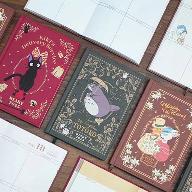 STUDIO GHIBLI ANIMATION TOTORO KIKI 2025 Korean Diary Planner Journal ...