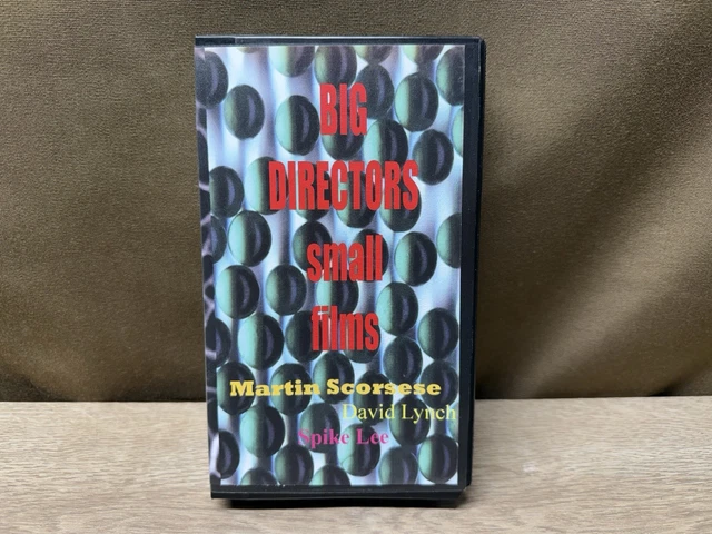 RARE BIG DIRECTORS Small Films David Lynch Martin Scorsese Spike Lee ...