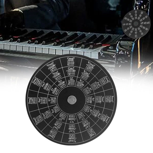 GUIDE MUSICAL COMPLET Chord Wheel Music Learning Aid Anytime, Anywhere ...