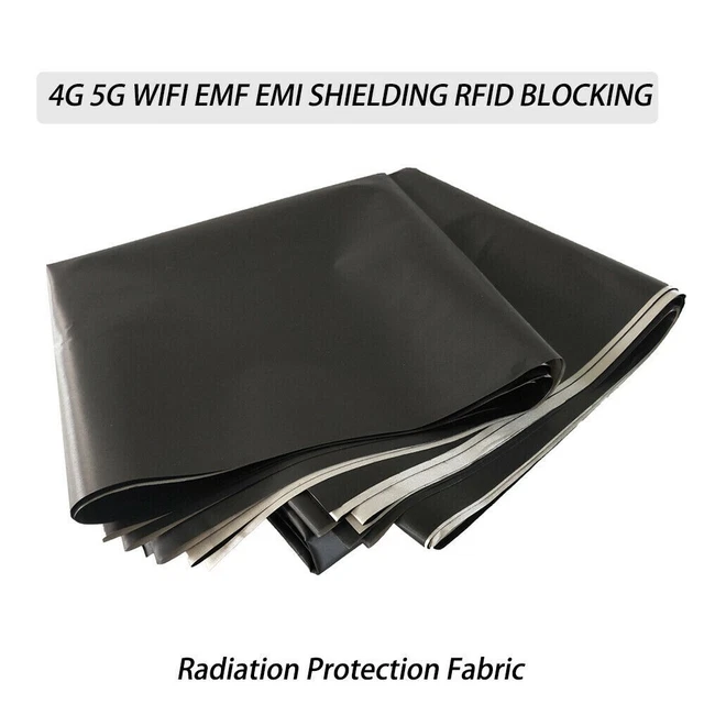 ANTI RADIATION EMF EMI Shielding Fabric for Clothes Health Comes First ...