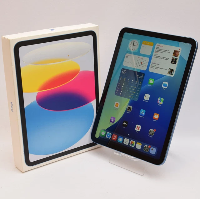 IPAD A16 128GB Wi-Fi & Cellular Tablet with Apple Warranty - Blue ...