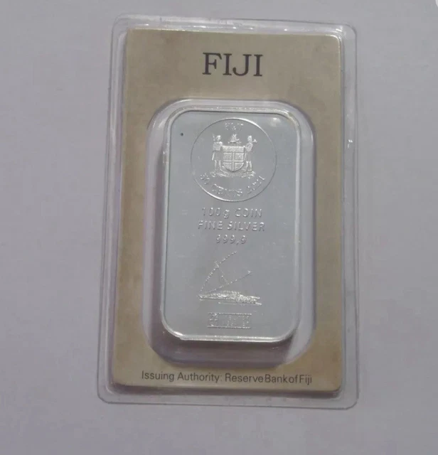 ARGOR HERAEUS - Fiji - 50 Cents - 100g Silberbarren - 999,9 Silber - OVP - 2021 EUR 135,00 ...
