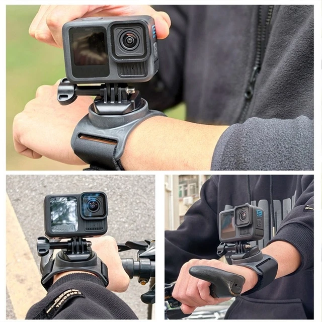 360 DEGREE ROTATION Wrist Strap Mount for Action 5pro/4/3 Camera Arm ...