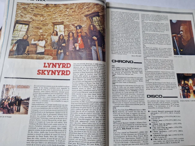 Magazine Revue Best 177 1983 Scorpions Pink Floyd Sex Pistols Stewart Kiss Alice Eur 1000