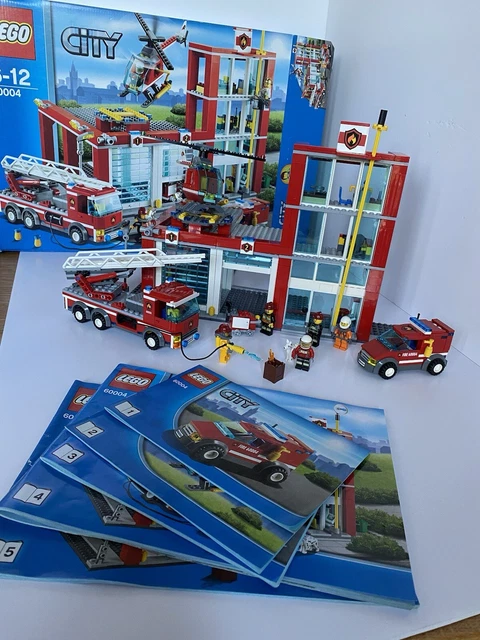 LEGO CITY FIRE station 60004- Complete With Instructions and box £32.99 ...