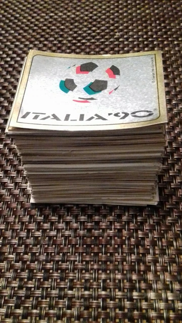 ALBUM PANINI FOOT Italia World Cup 1990 Coupe du Monde 90 10 stickers ...