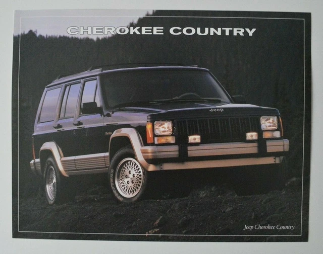 JEEP CHEROKEE 1994 dealer sheet brochure - English - Canada $12.00 ...