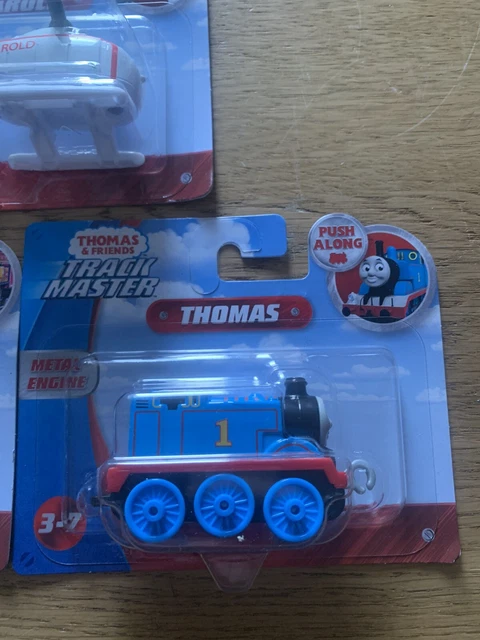 THOMAS & FRIENDS Trackmaster Push Along Train Engine Die Cast harold ...