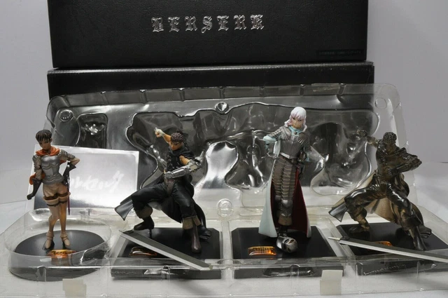 BERSERK EUGENE FIGURE Box Limited Edition Guts Casca Griffith Clear ...