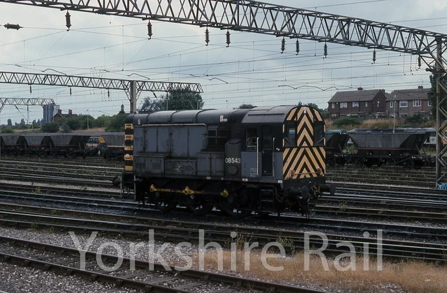 35MM RAILWAY SLIDE Class 08 | 08543 | Bescot TMD 1994 + copyright £2.99 ...
