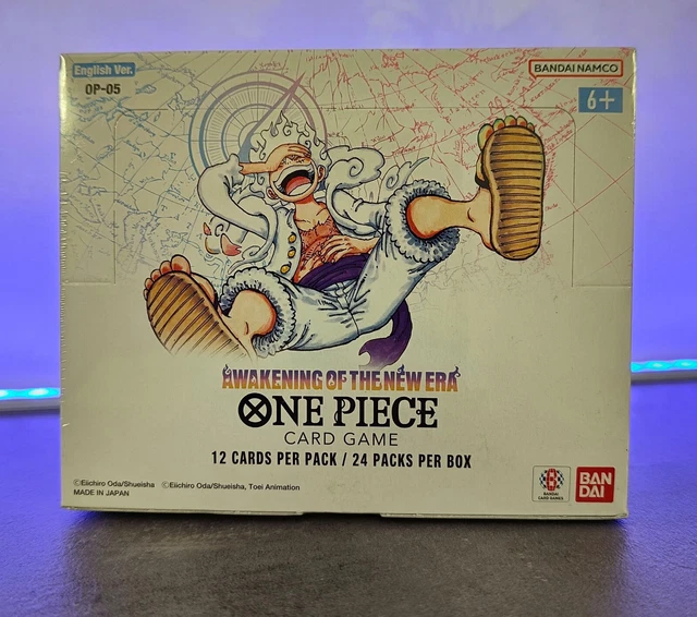 BOX OP-05/AWAKENING OF The New Era/English/Booster Box/New & Sealed ...
