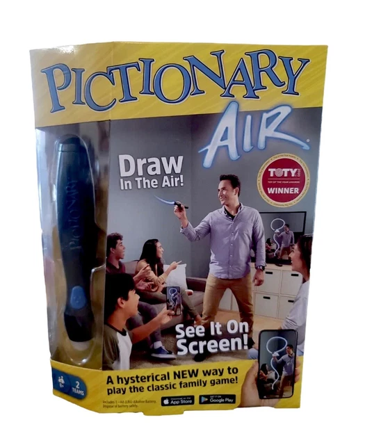 MATTEL PICTIONARY AIR Family Drawing Game that Links to Smart Devices ...