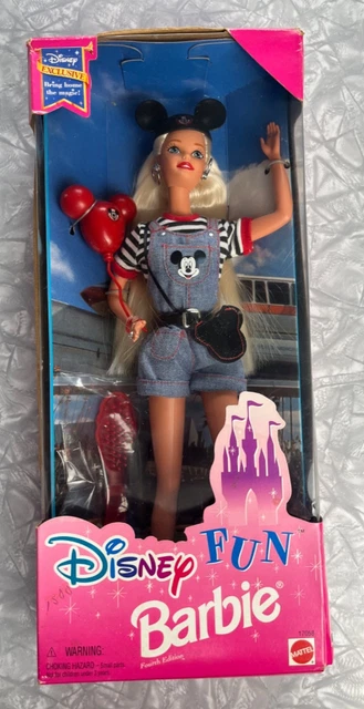 1996 DISNEY FUN Barbie Fourth Edition Disney Parks Exclusive NRFB ...