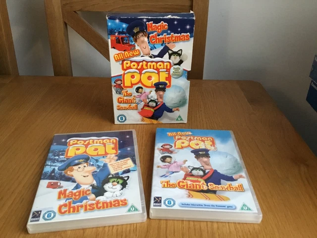 POSTMAN PAT - Postman Pat And The Giant Snowball / Magic Christmas (DVD ...