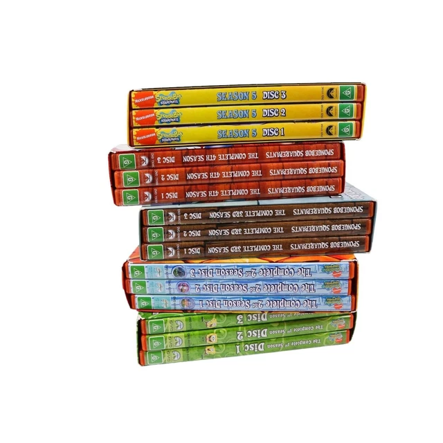 SPONGEBOB SQUAREPANTS - Complete Season Series 1-5 Region 4 DVD ...