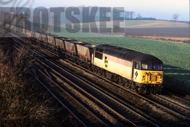 35MM SLIDE BR British Railways Diesel Loco Class 56 56096 Melton Ross ...
