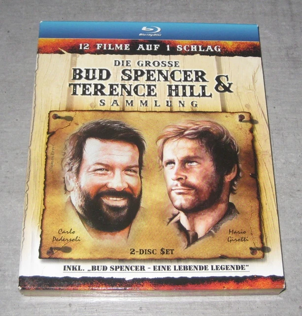 BUD SPENCER & Terence Hill Mega Blu-Ray Collection Box 12 Filme Digipak Sammlung EUR 23,90 ...