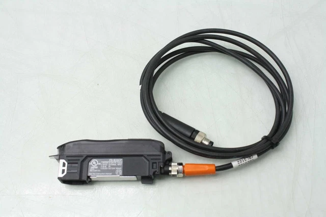 KEYENCE FS-N15CP DIGITAL Fibra Óptica Amplificador M8 Conector 24V Dc Con / EUR 91,68 - PicClick FR