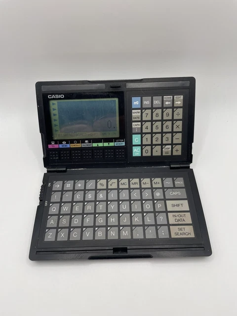 CASIO SF-4000 DIGITAL Diary 80s Vintage Databank Calculator £9.99 ...